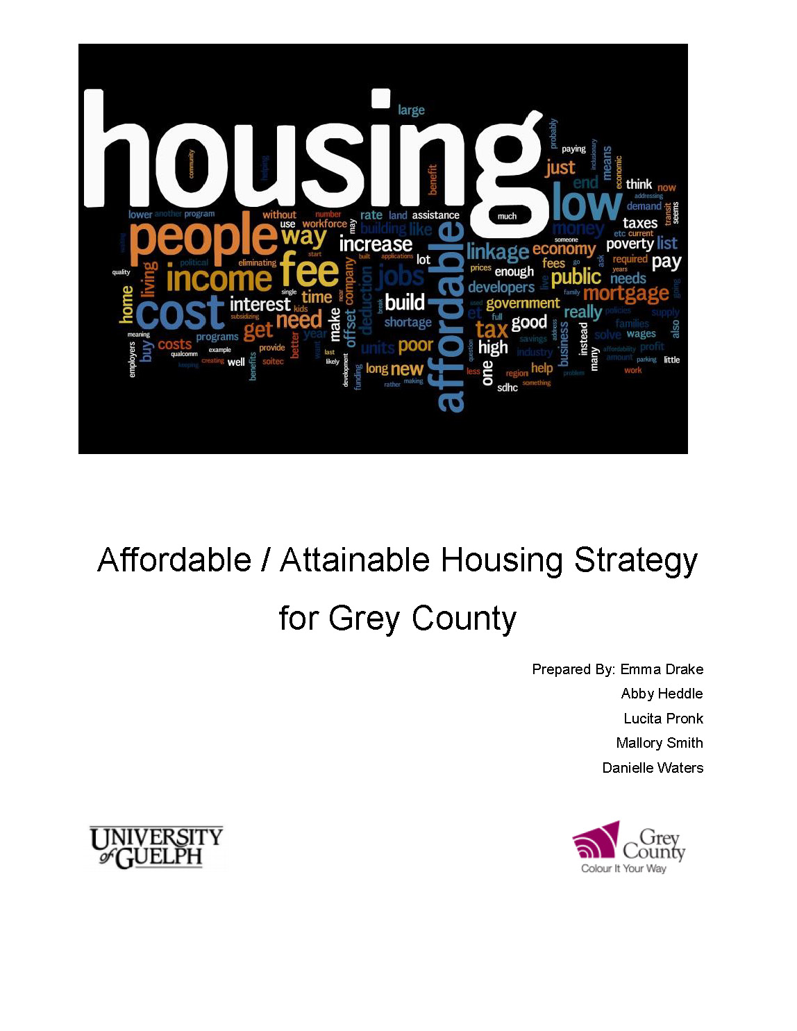 Affordable/Attainable Housing Strategy | Grey County