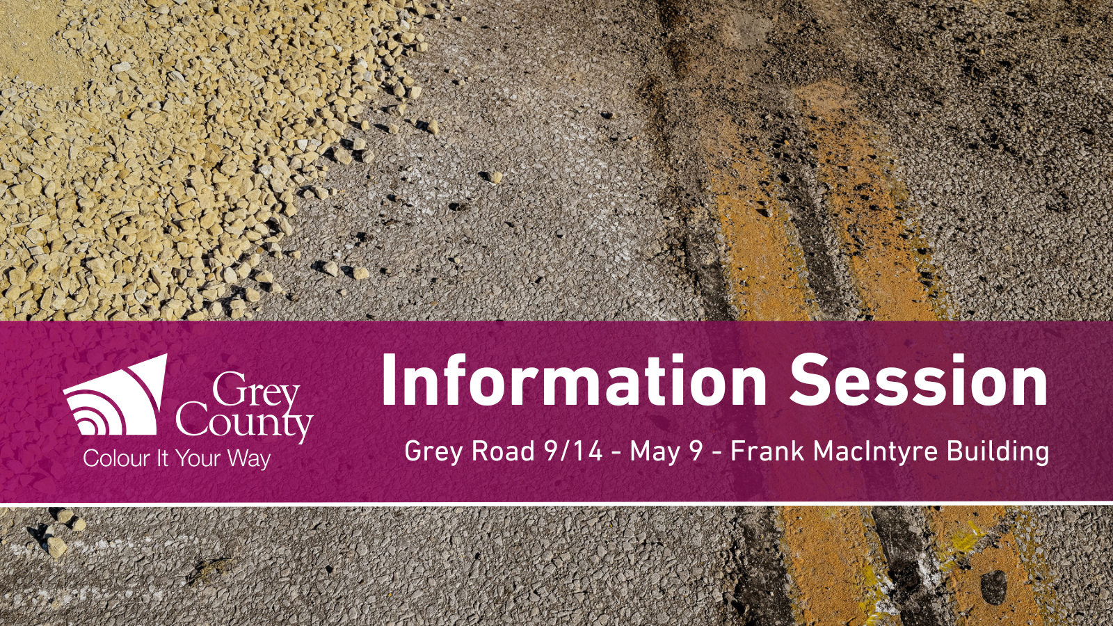 Grey Road 9/14 Road Construction - Public Information Session | Grey County